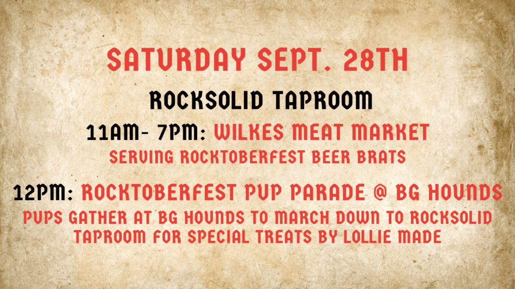 ROCKTOBERFEST - Rock Solid Brewing Co