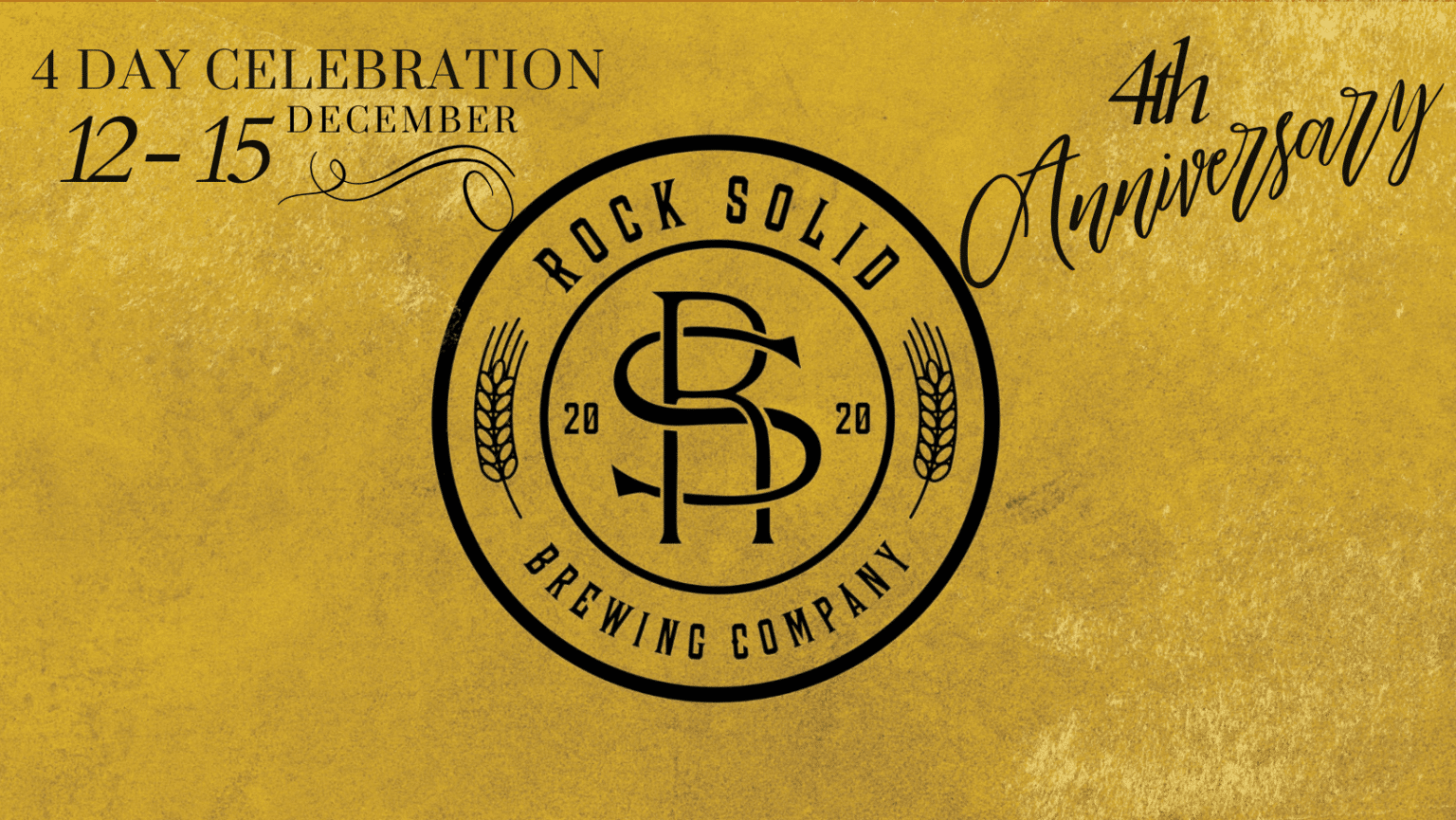 RockSolid's 4th Anniversary Celebration - Rock Solid Brewing Co